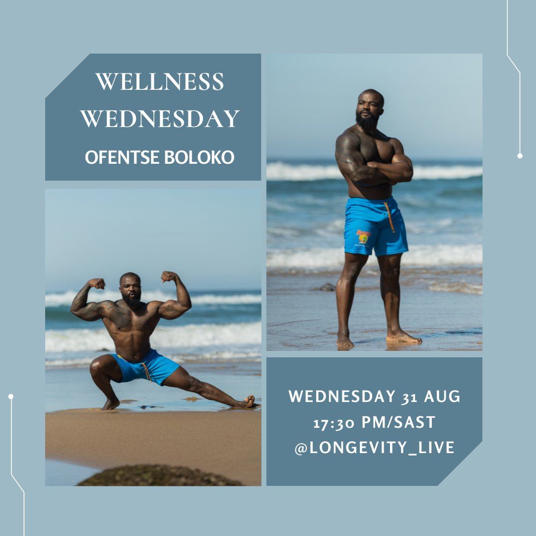 Ofentse Boloko Is A Self-Diagnosed Fitness Addict - Longevity LIVE